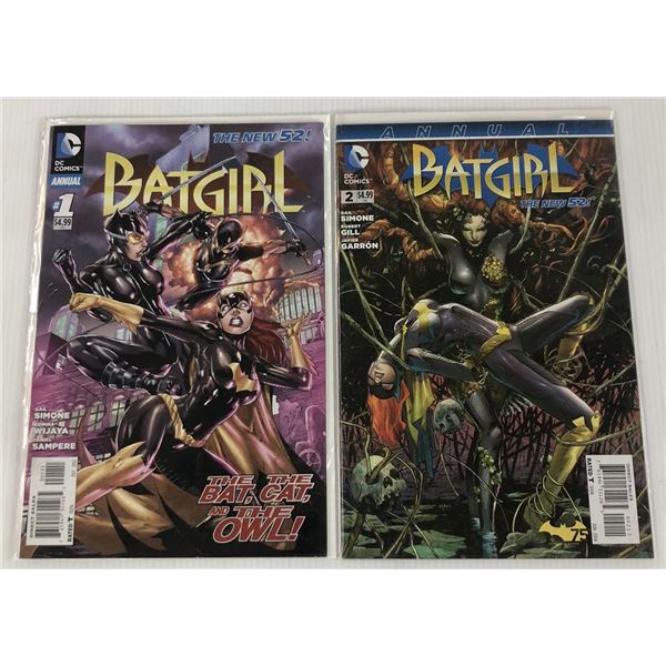 Dc Comics Batgirl The New 52 Annual Comic Lot Of 2