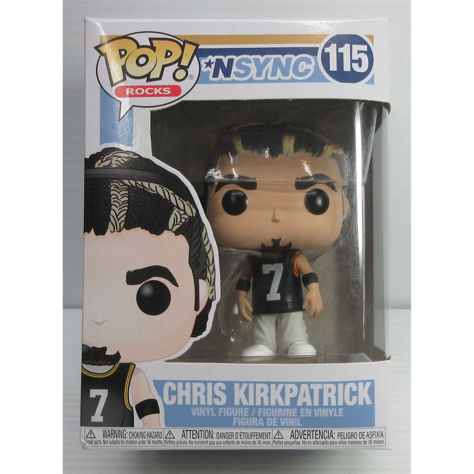 Funko Pop! Rocks N Sync Figure No. 115 Chris Kirkpatrick