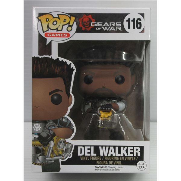 Funko Pop! Games Gears of War Figure No. 116 Del Walker