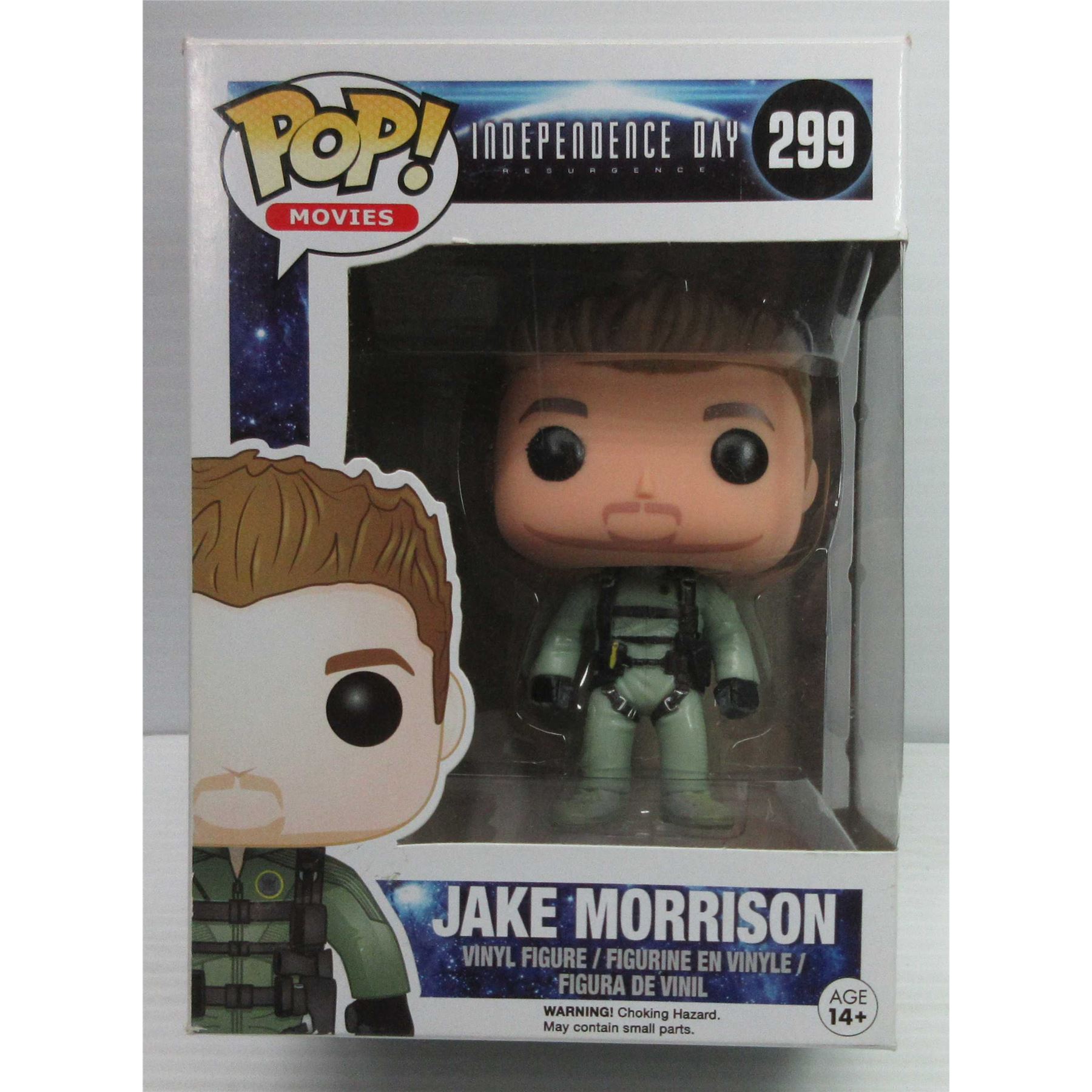 Funko Pop! Movies Independence Day Resurgence Figure No. 299 Jake Morrison