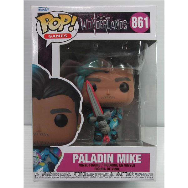 Funko Pop! Games Tiny Tina's Wonderlands Figure No. 861 Paladin Mike