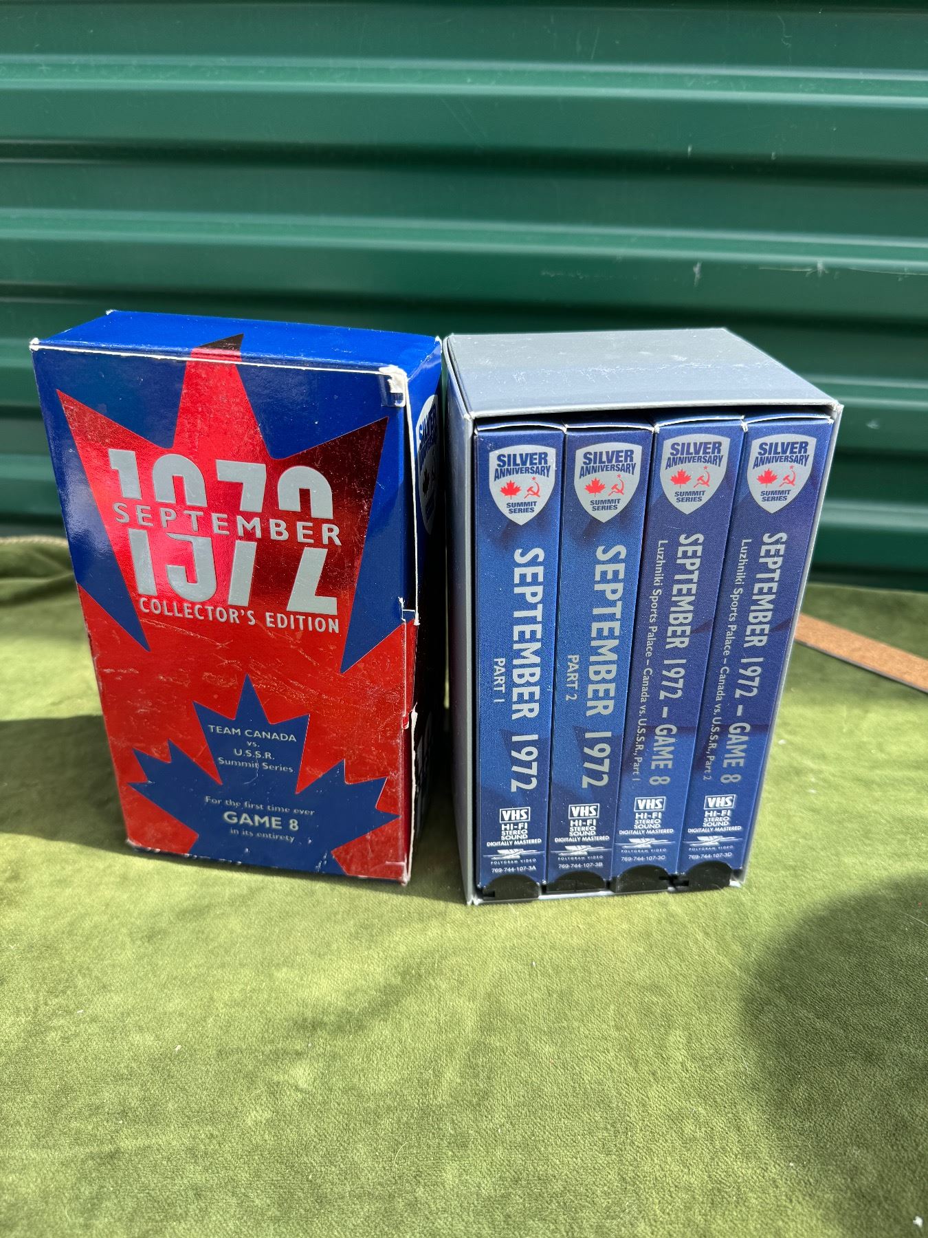 1972 team Canada vs U.S.S.R vhs set