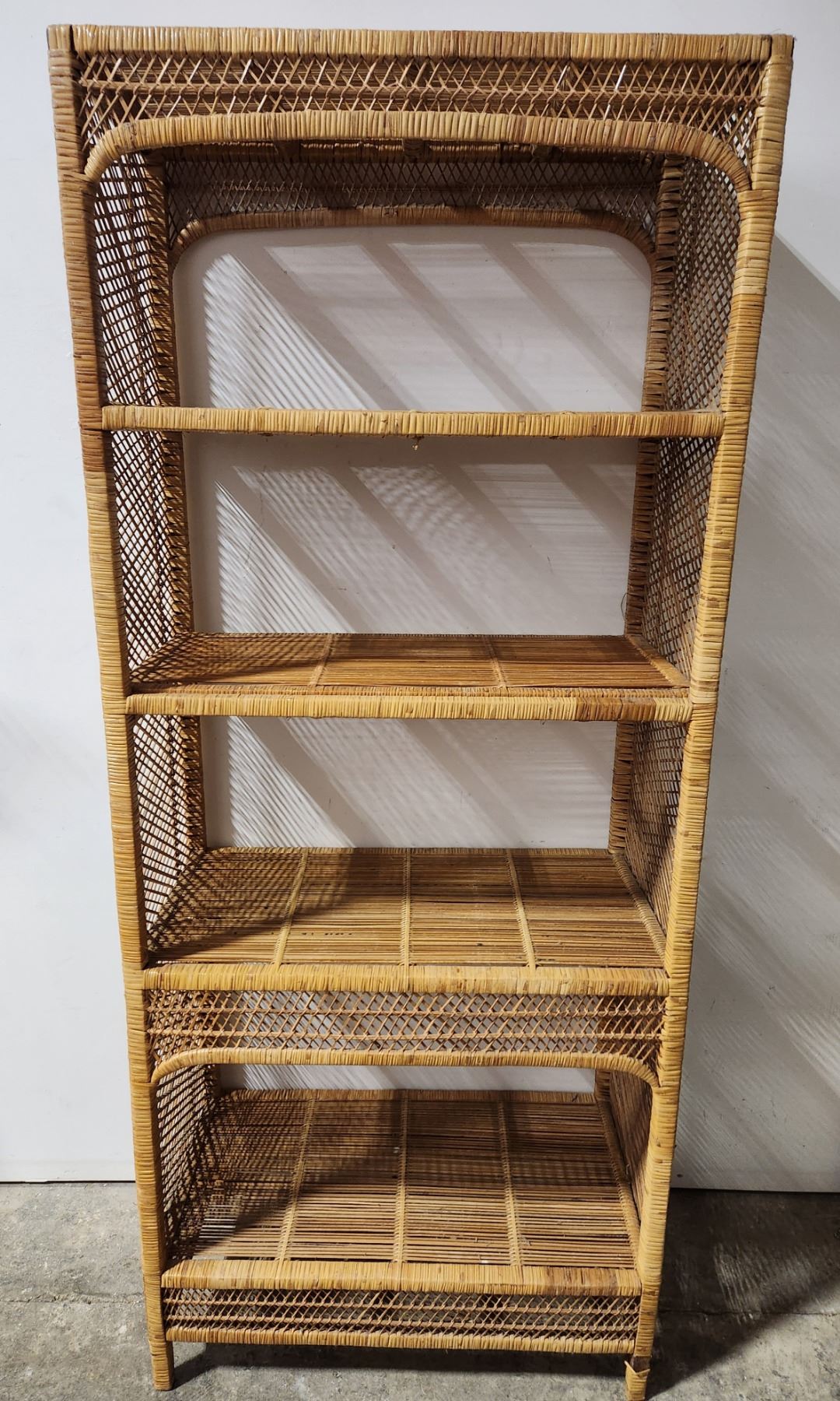 Wicker Rattan Shelf