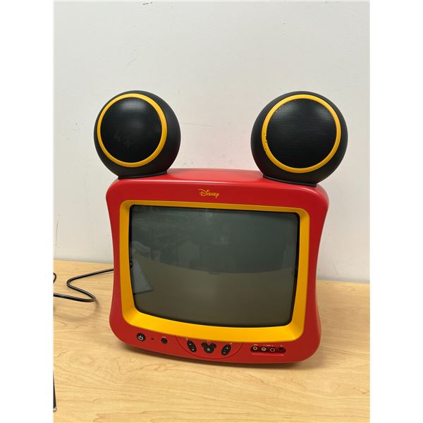 Disney 13" Mickey Mouse Special Edition TV as pictured - powers up ...