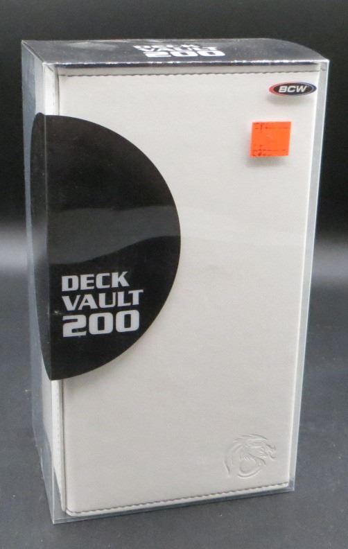 Deck Vault - LX - 200 - White Card Holder