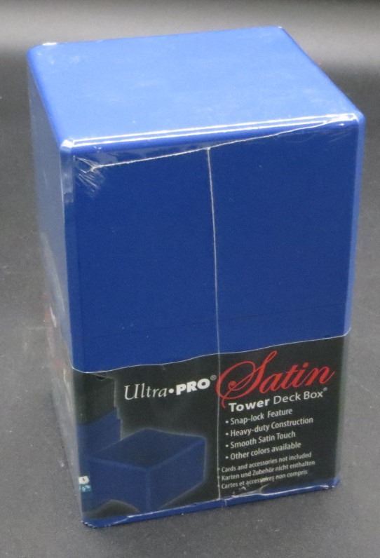Ultra Pro Satin Tower Deck Box: Blue