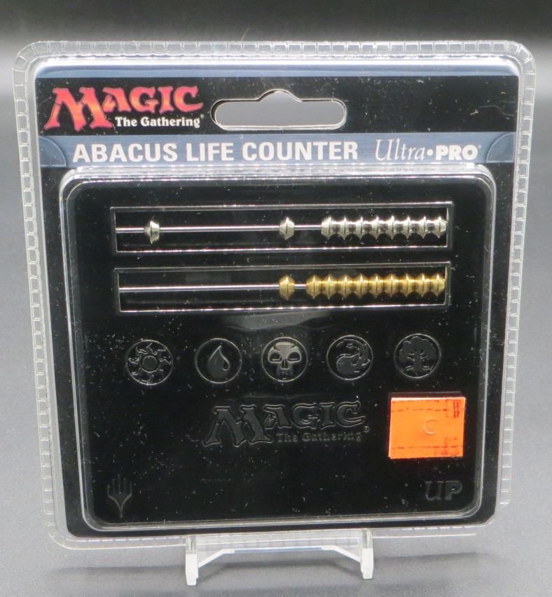 MTG Ultra Pro Black Abacus Life Counter Premium Solid Metal