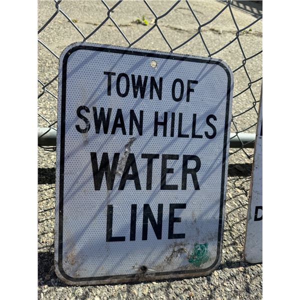 Waterline sign