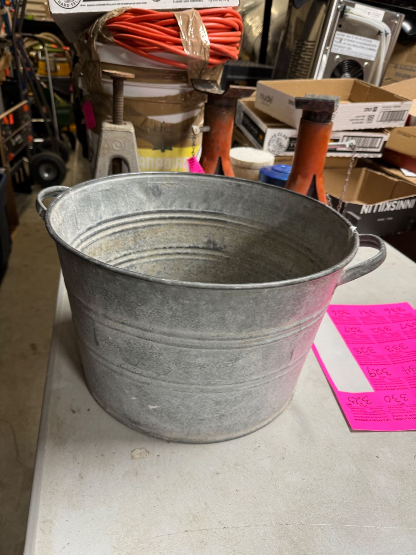Rustic bucket