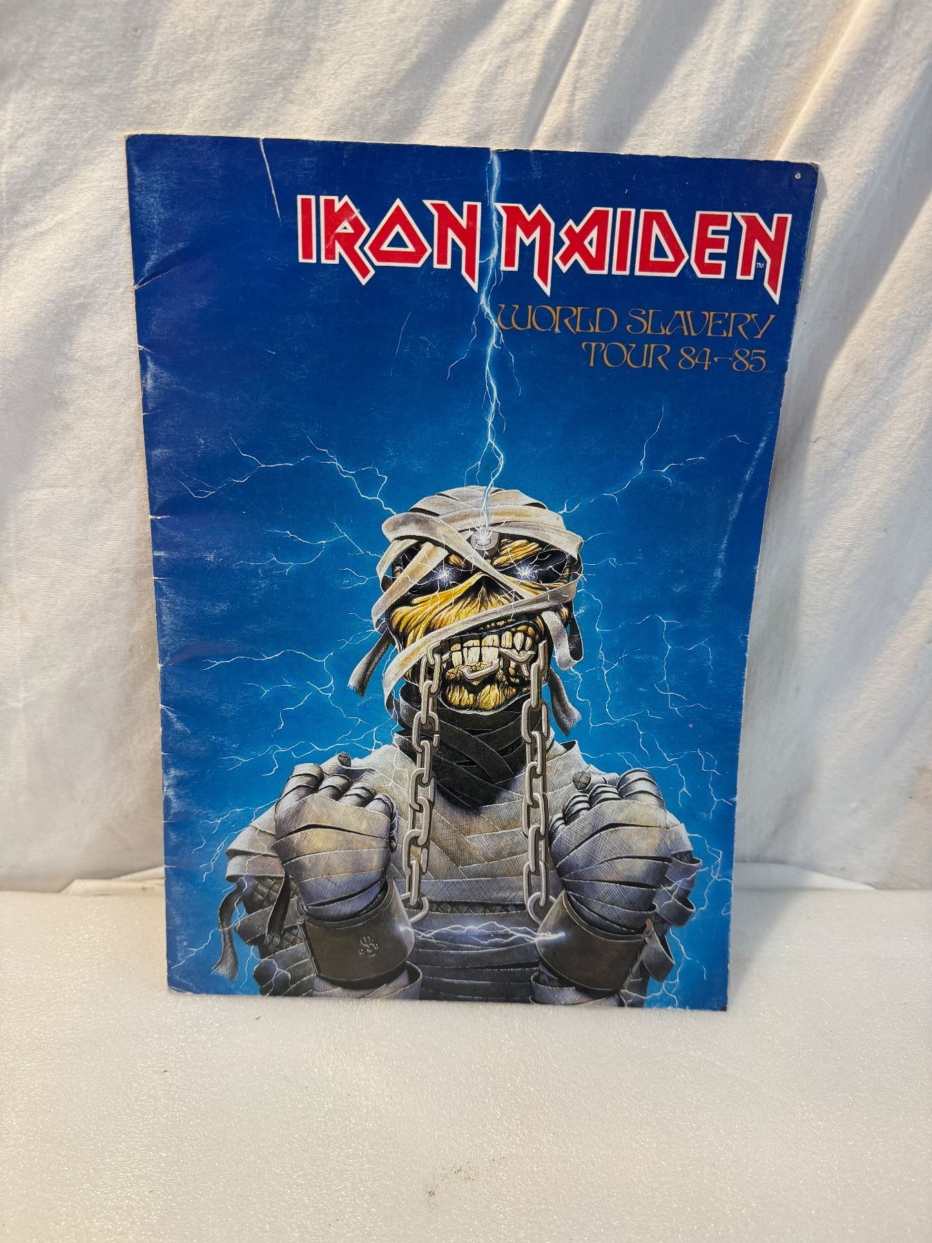 Iron Maiden world tour book