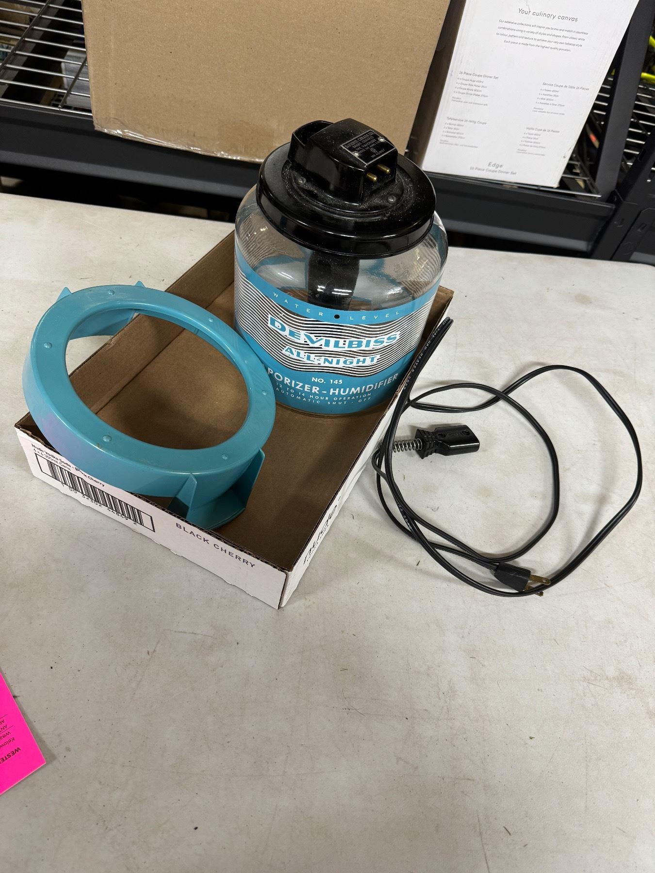 Vintage vaporizer humidifier