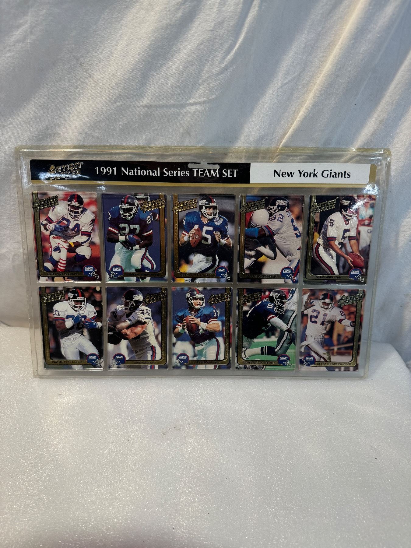 Action Packed New York Giant cards