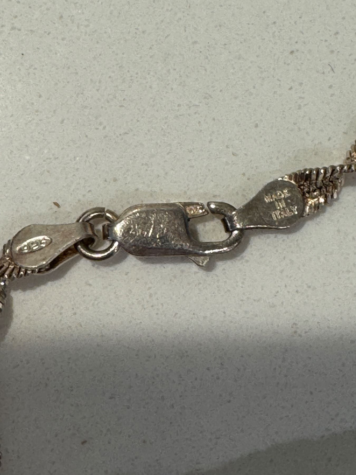 Necklace made in a Italy 925