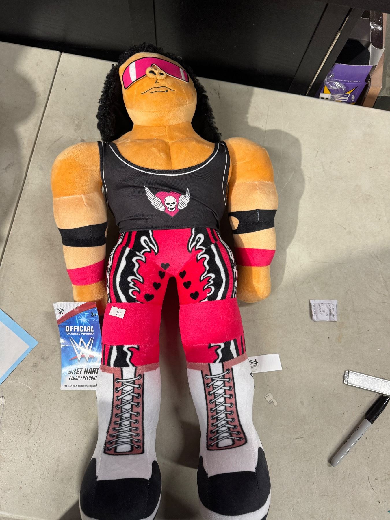 New Brett hart plush