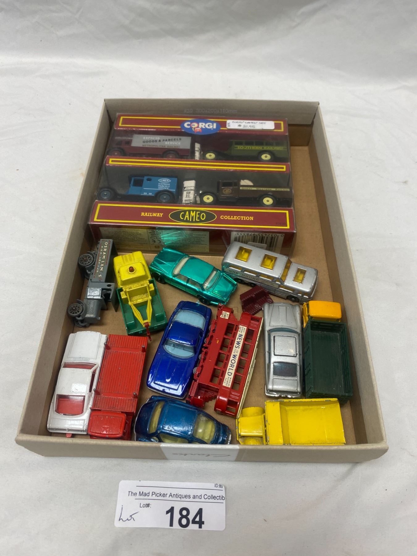 Misc Corgi And Match Box Vehicles