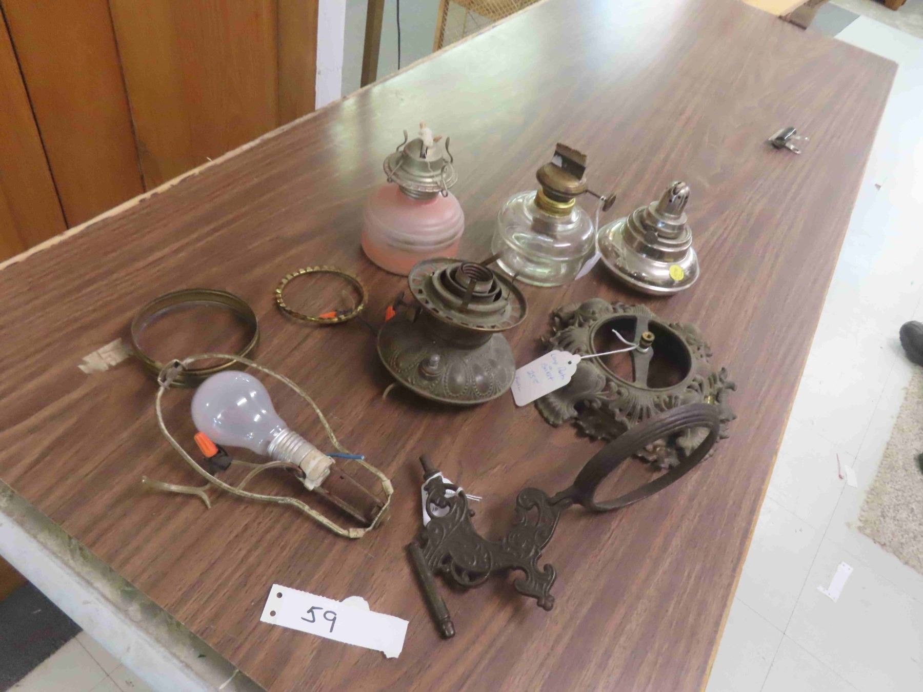 Oil Lamp Parts, Hanging Light Bracket