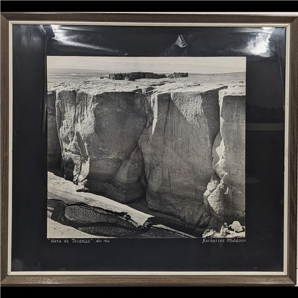 An Original Signed And Dated Katherine Muldoon Landscape Photograph, 1966
