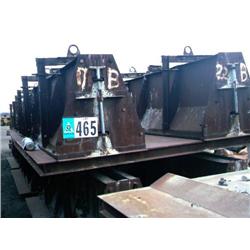(6) SETS METAL K RAIL CONCRETE FORMS