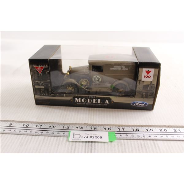 Liberty Classics Canadian Tire Ford Model A Die Cast Coin Bank 124