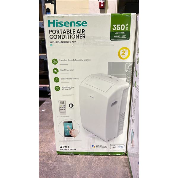 Hisense 8000 Btu Portable Air Conditioner Able Auctions