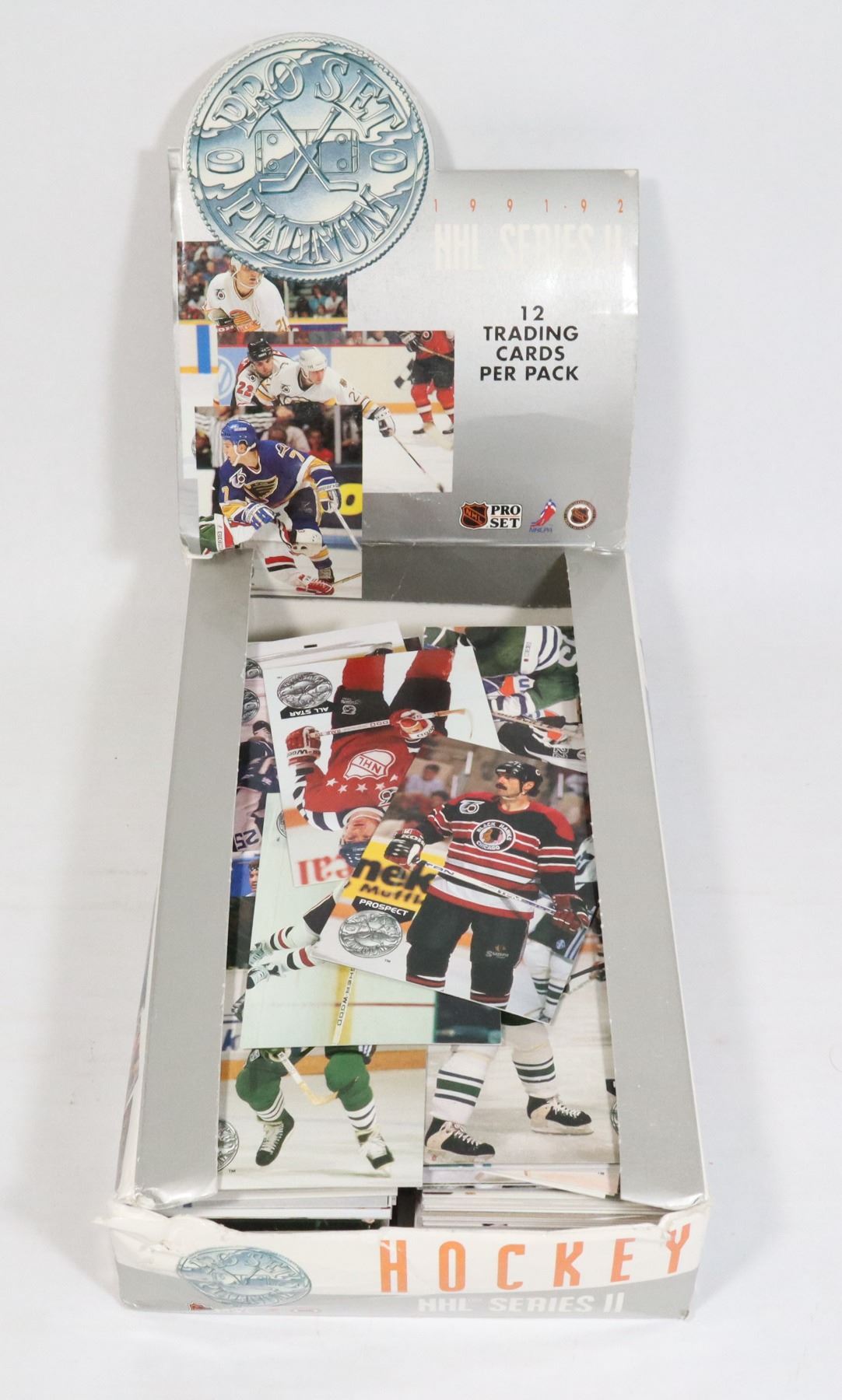 BOX OF 1991/92 PRO SET HOCKEY CARDS