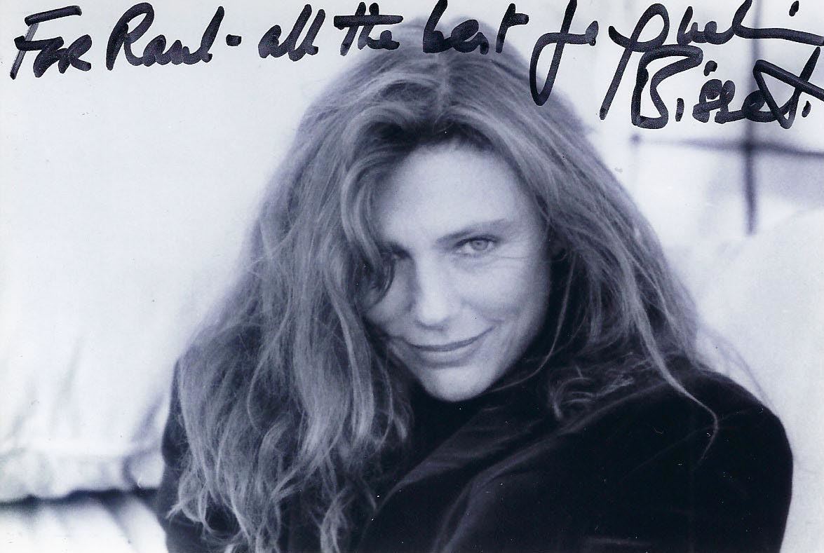 Jacqueline Bisset signed photo