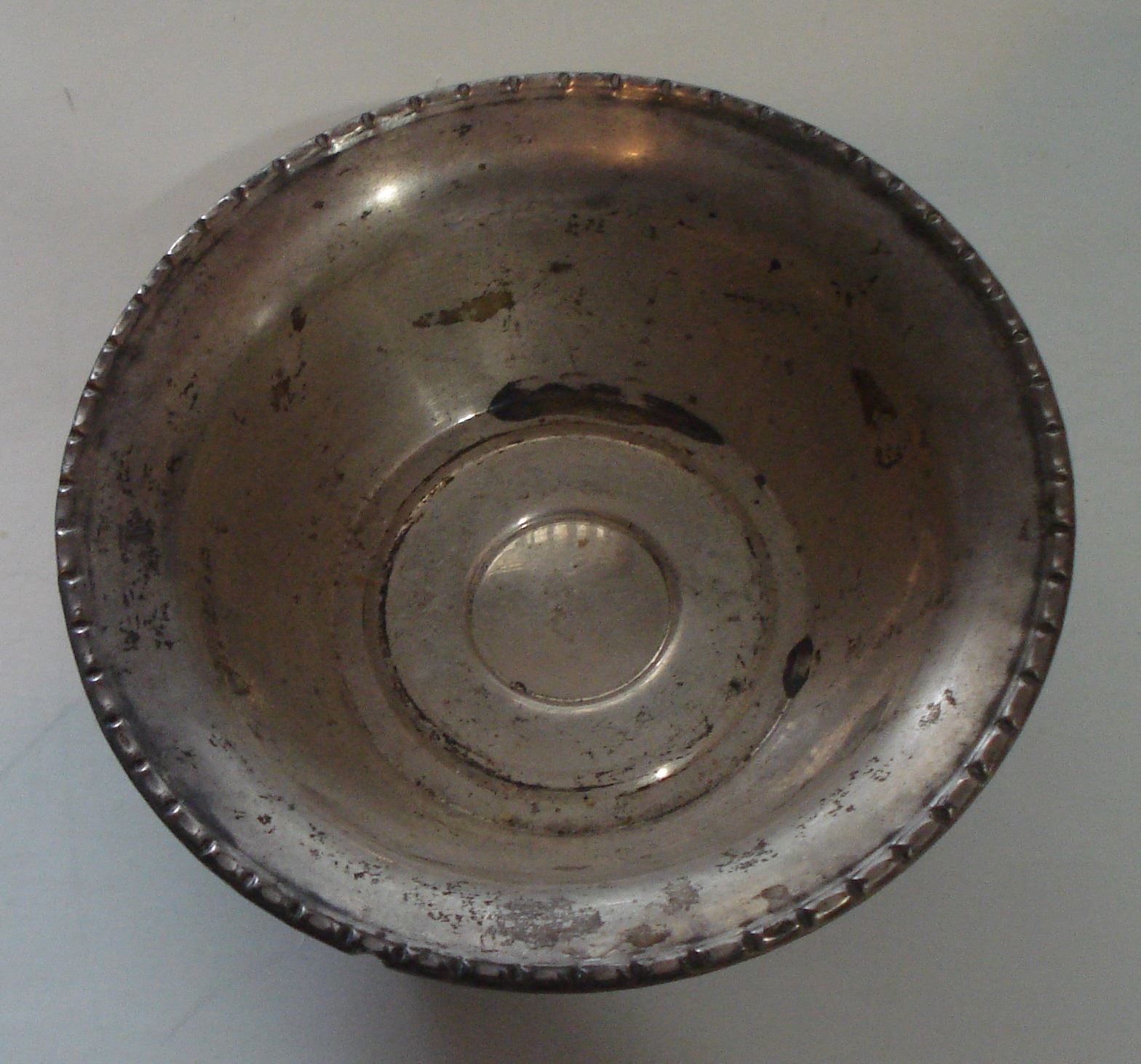 5 inches Sterling Silver Bowl, 67 grams, Sold As is, No Return.