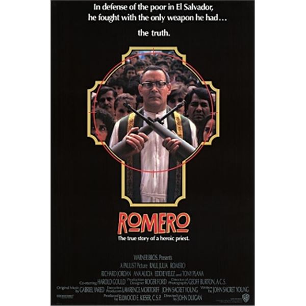 Romero 1989 original movie poster