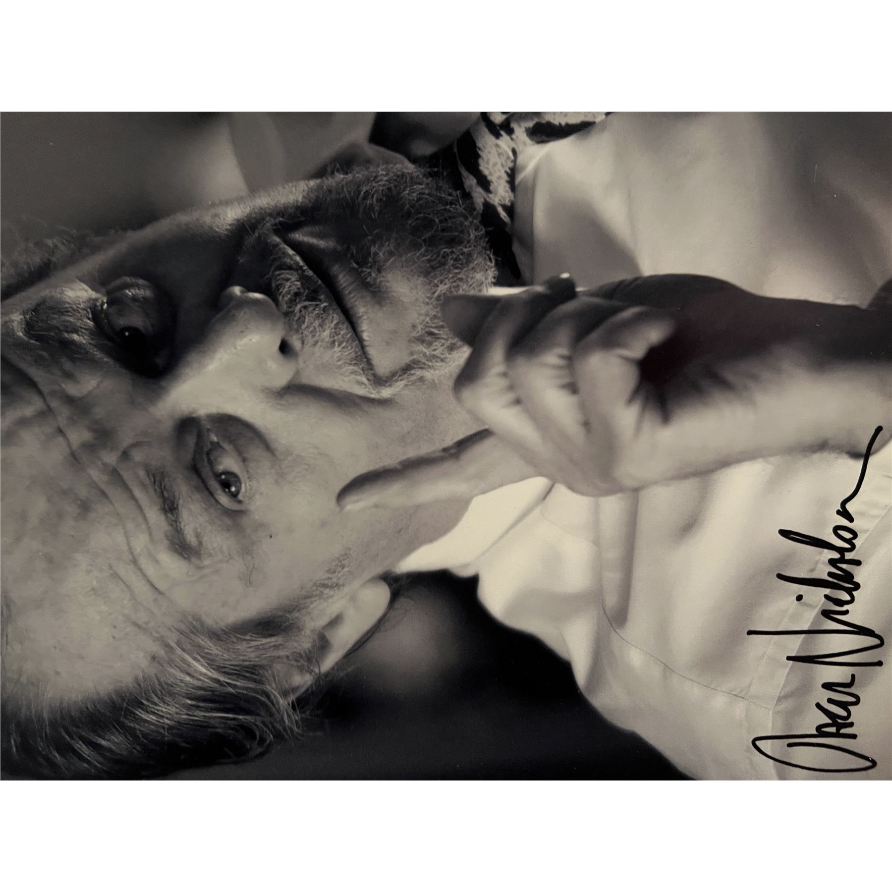 Jack Nicholson facsimile signed photo. 8x10 inches