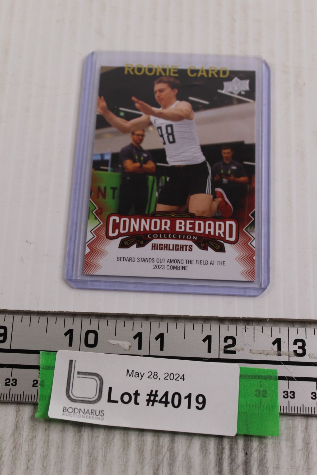 Connor Bedard Rookie Hockey Card - Bodnarus Auctioneering