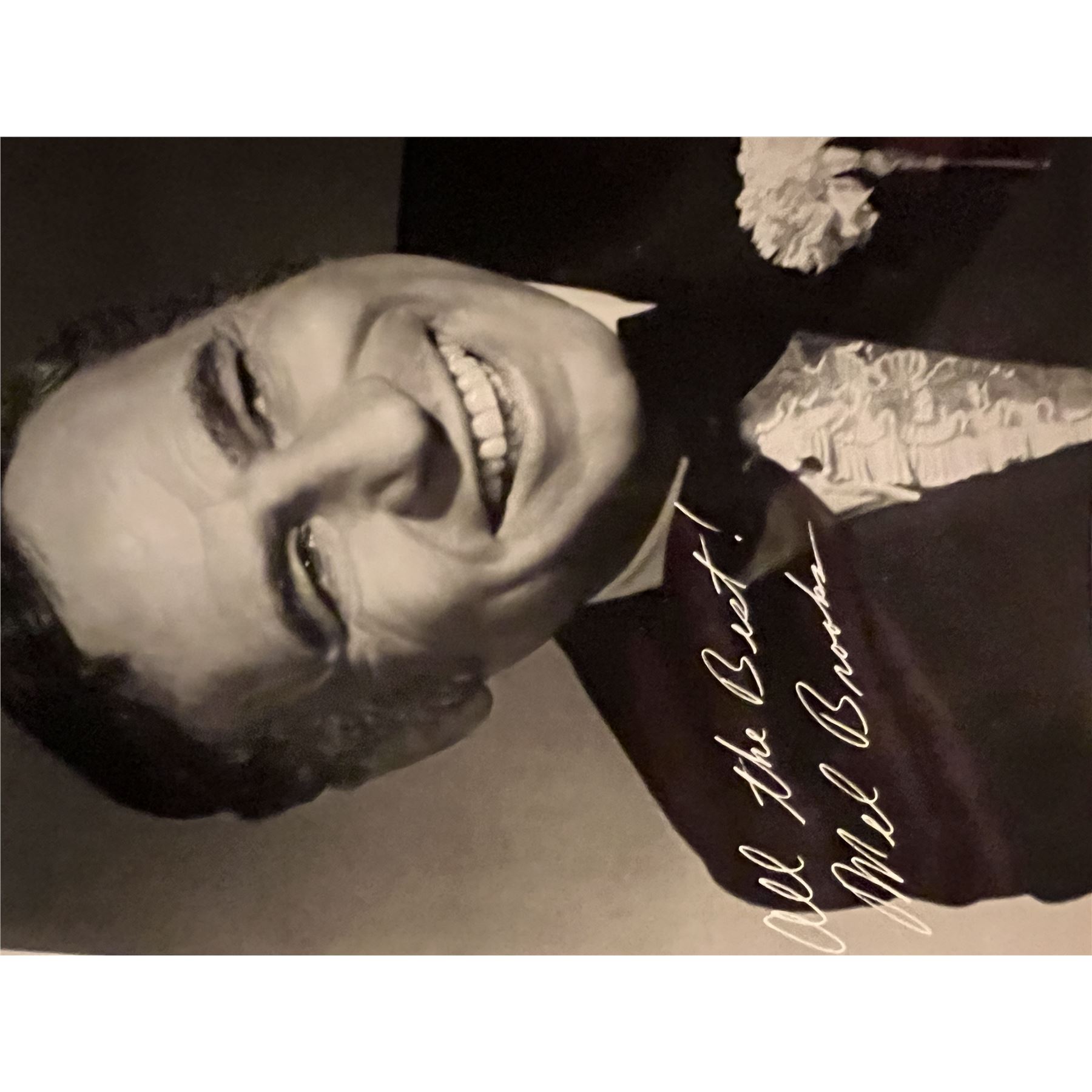 Mel Brooks facsimile signed photo. 8x10 inches