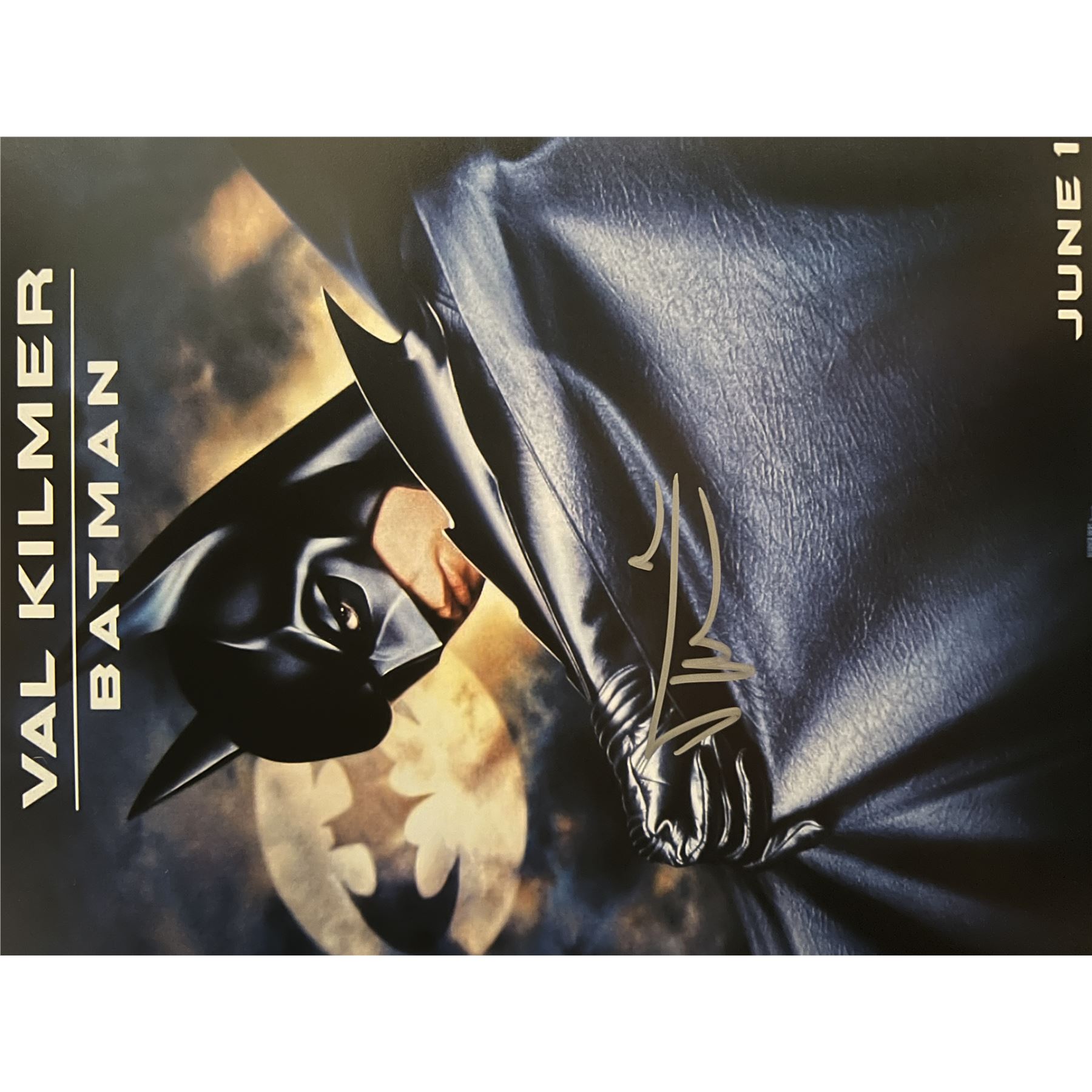 Batman Forever Val Kilmer signed photo