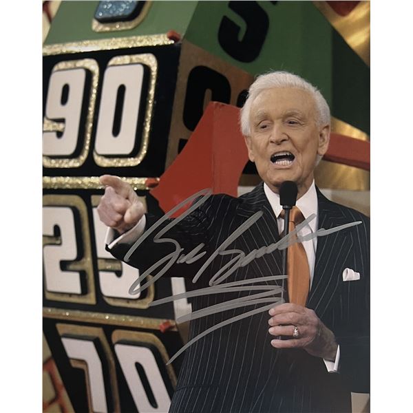 The Price is Right host Bob Barker signed photo The Price is Right host Bob Barker signed photo