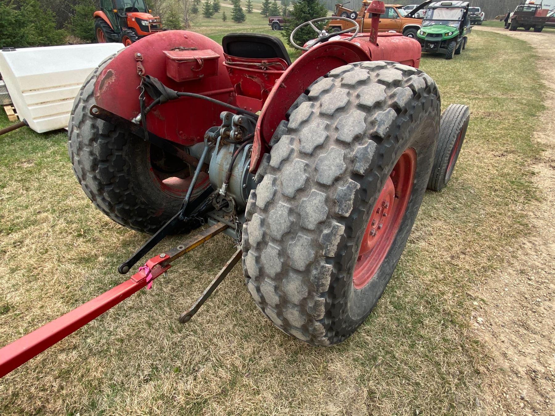 MF 35 Diesel Tractor, New Motor, 3-point Hitch, Hyd., Live PTO, New Rad ...