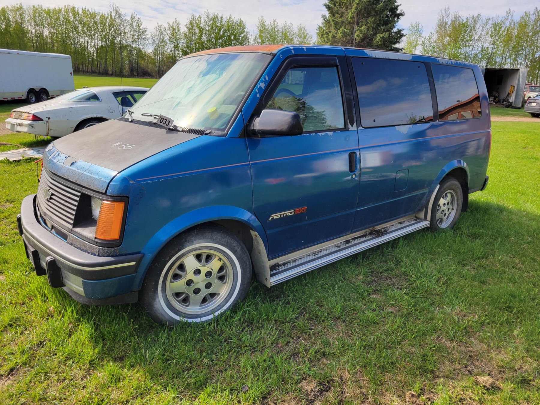 Approx. 1994 Astro EXT Van, V8 Auto, sold for parts (West Yard)