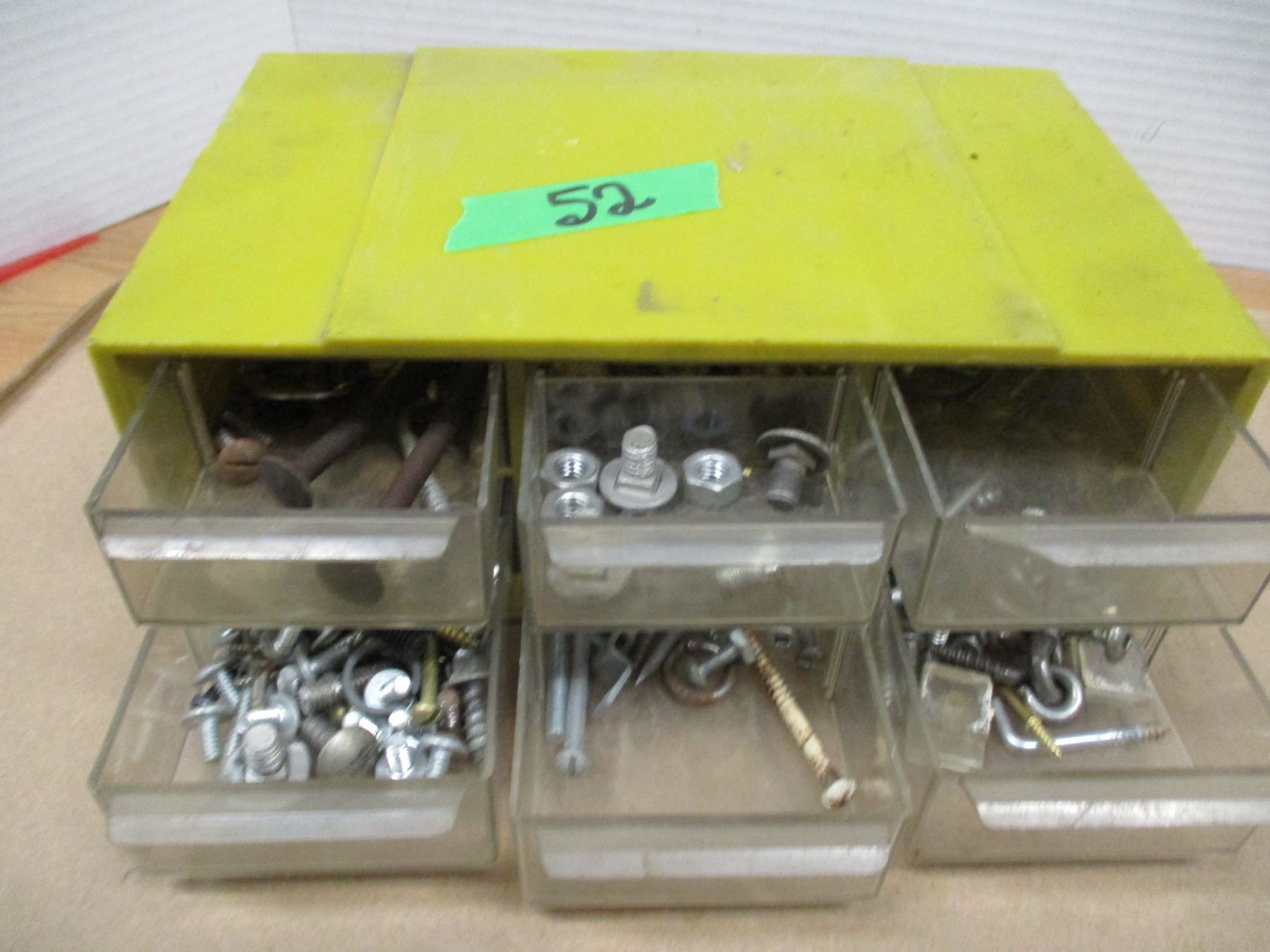 ESTATE: 6 DRAWER HARDWARE BIN