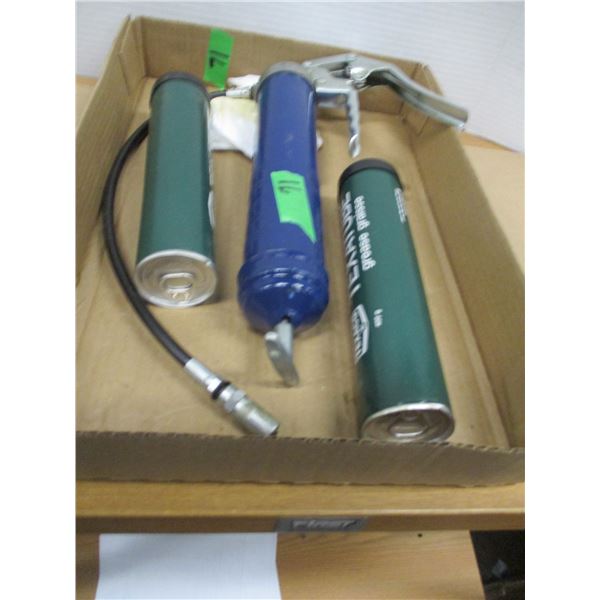ESTATE: GREASE GUNS, 2 TEXACO GREASE TUBES