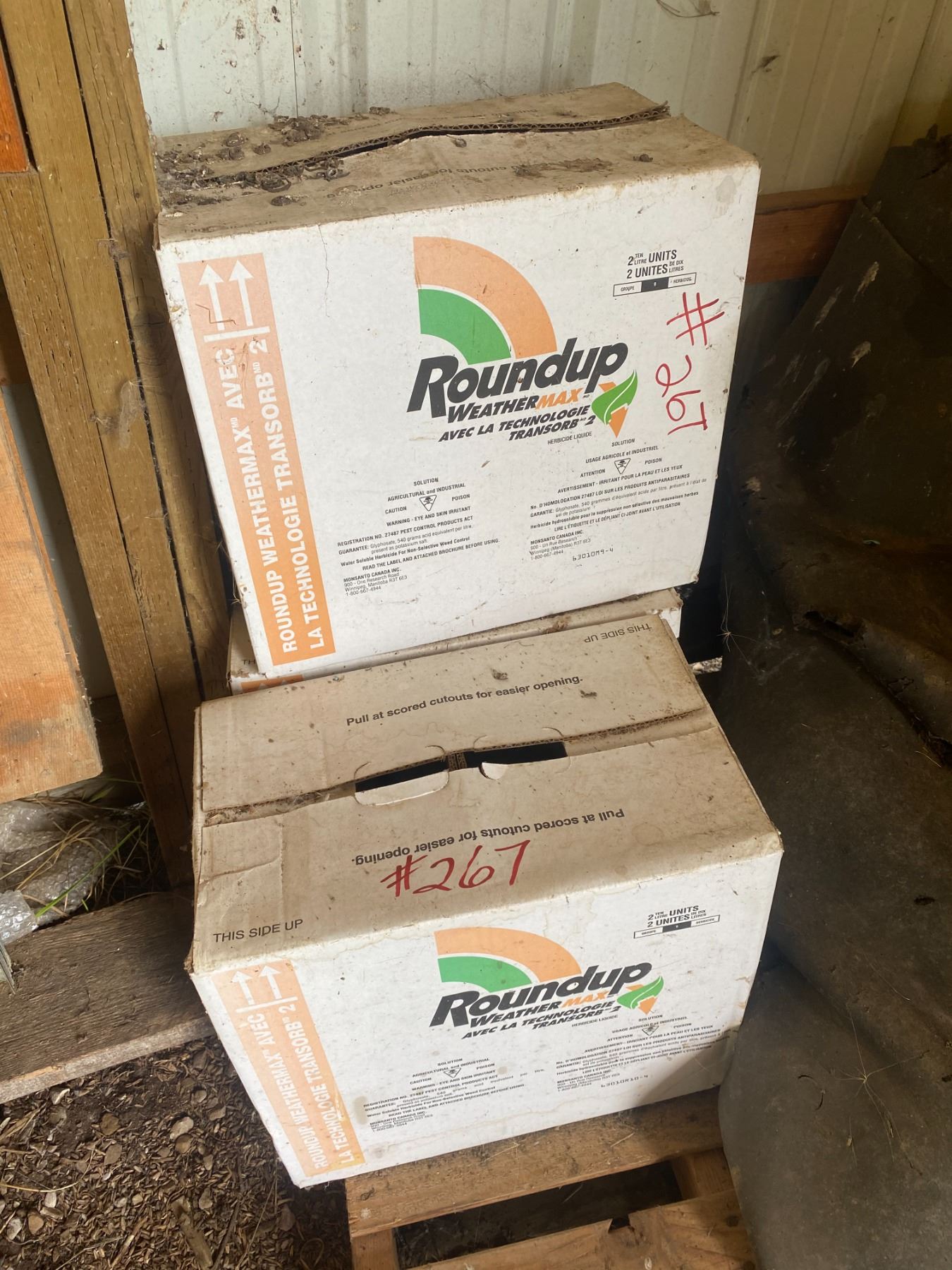 3- Boxes of Roundup (selling all together)