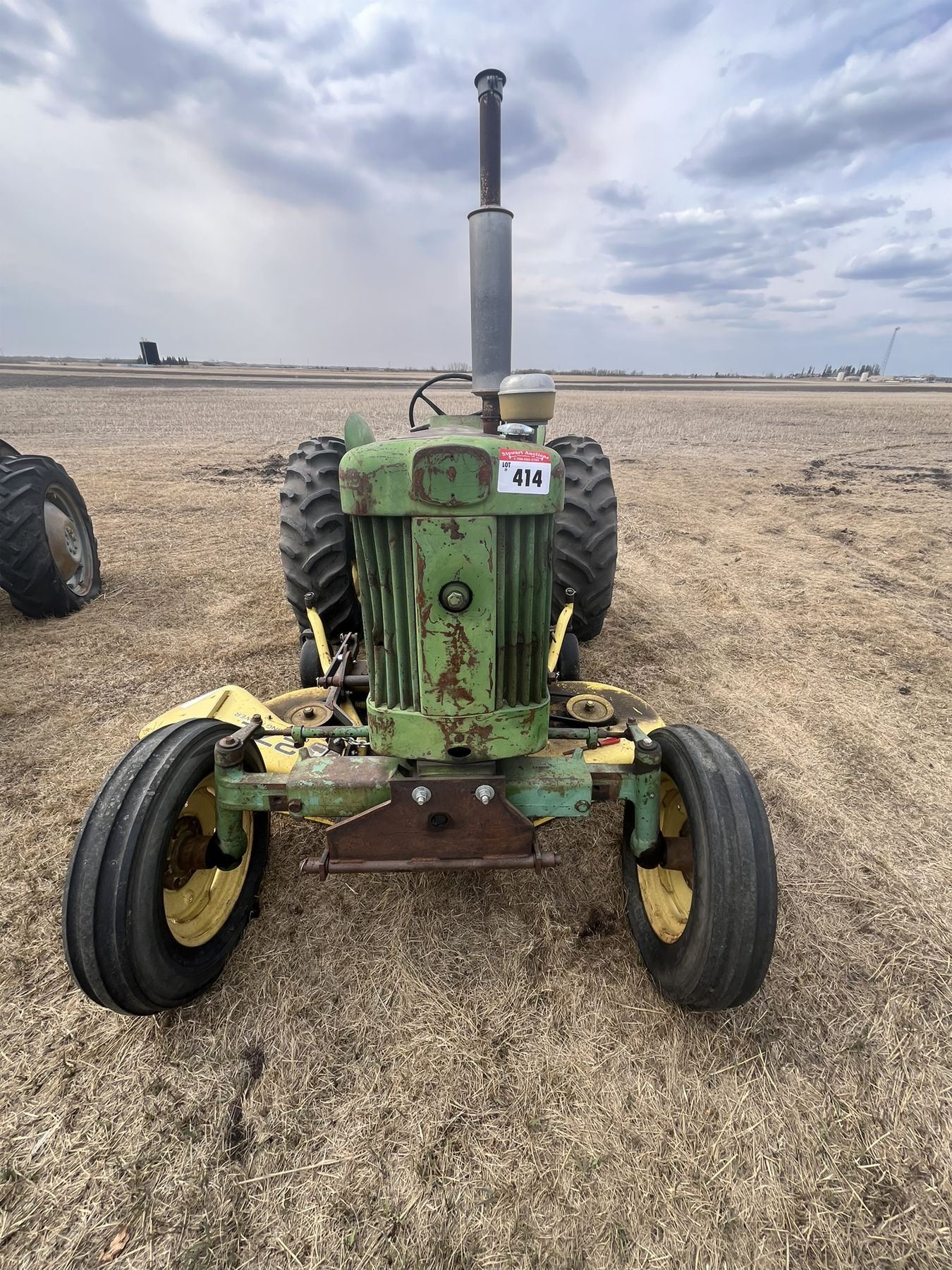 JD with Grooming Mower 272 (Not Seized)