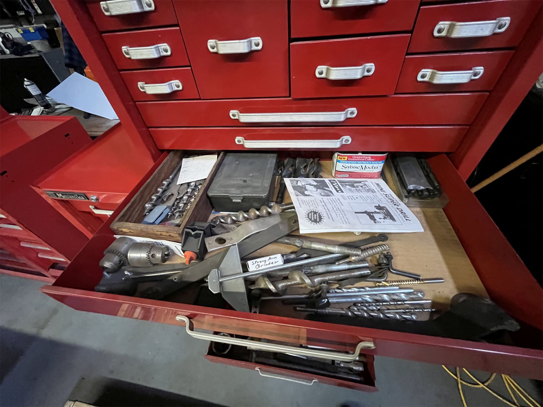 Mecanika Tool Box & Bench Tool Box & Contents