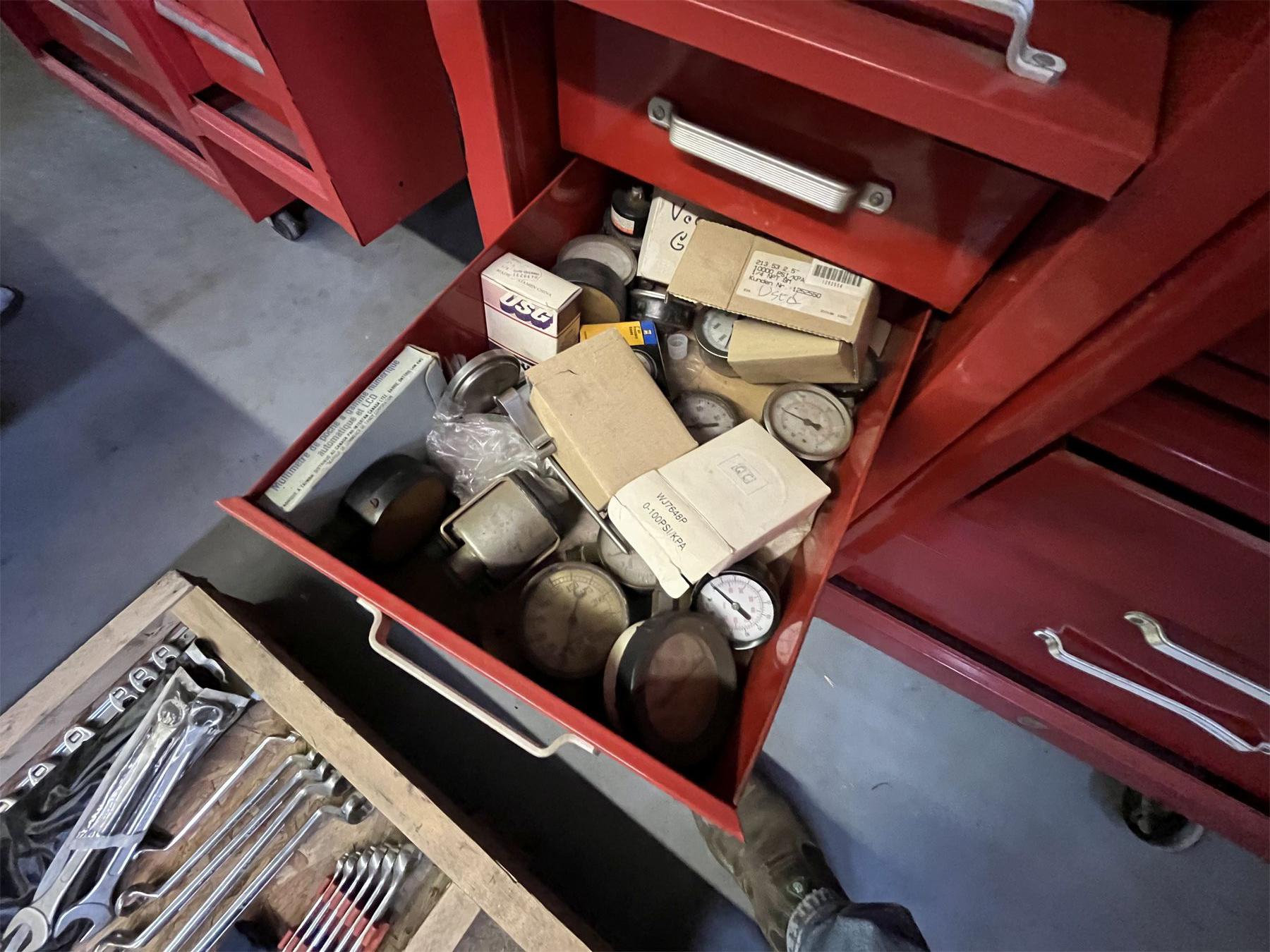 Mecanika Tool Box & Bench Tool Box & Contents