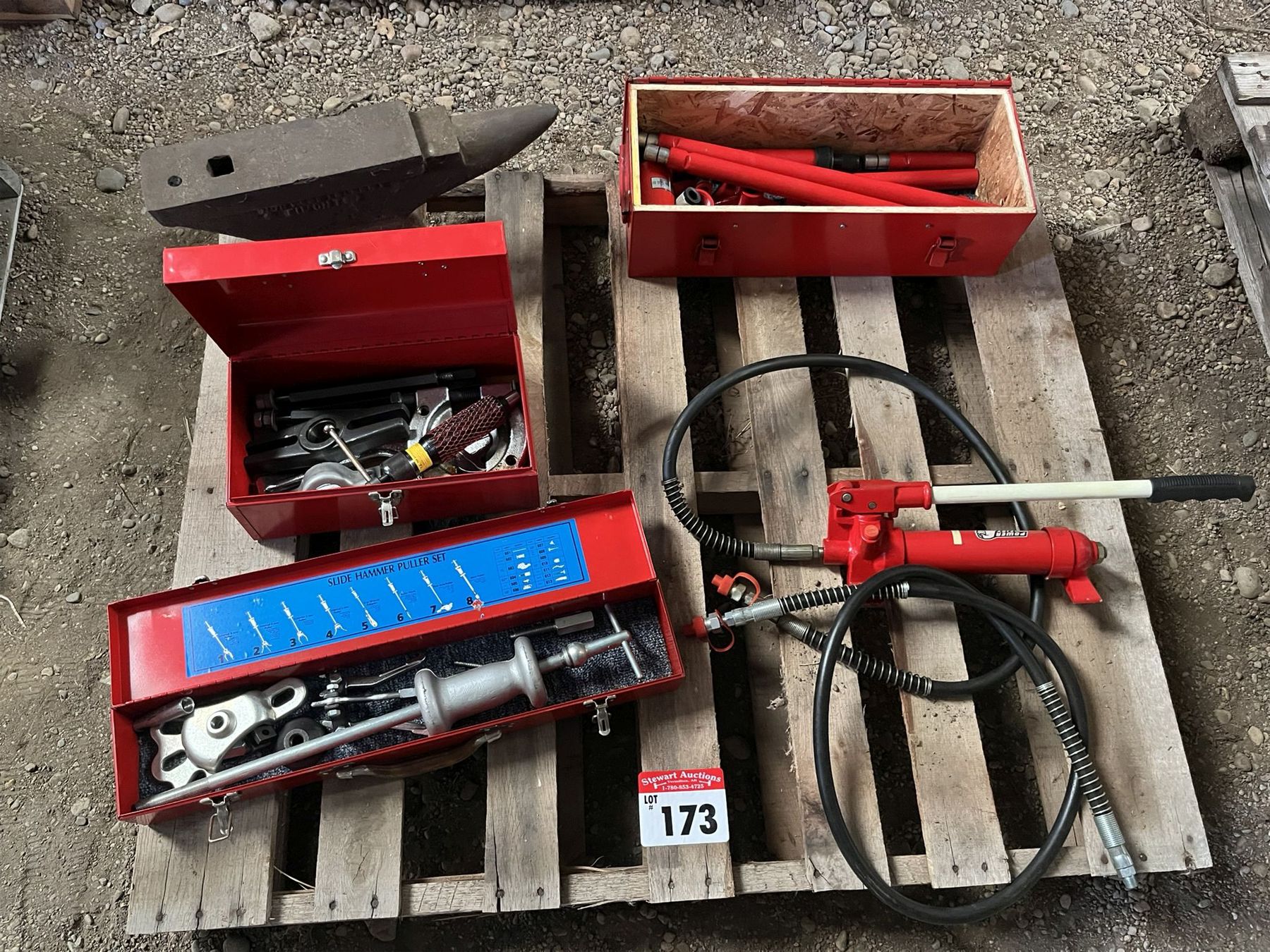 Porta Power, Slide Hammer, Pullet Set, Anvil