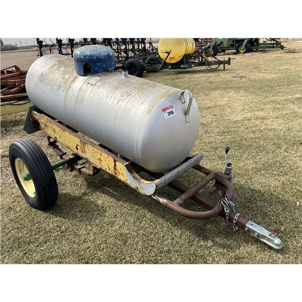 Propane Tank on Trailer