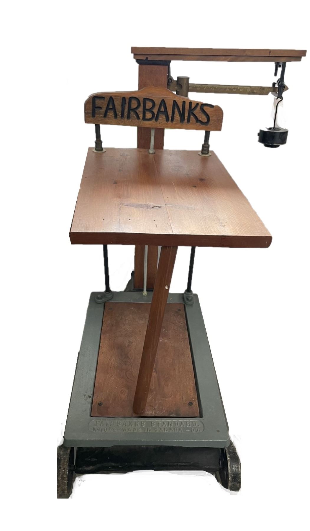 Antique Fairbanks Platform Scale , PICK UP ONLY