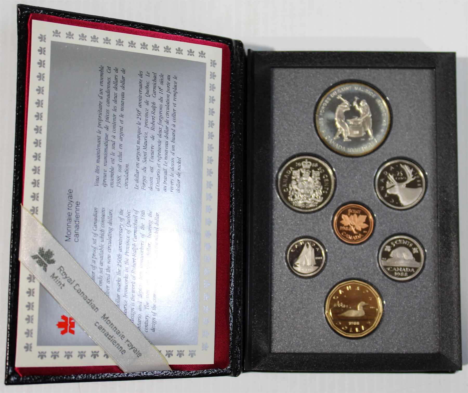 1988 ROYAL CANADIAN MINT PROOF COIN SET