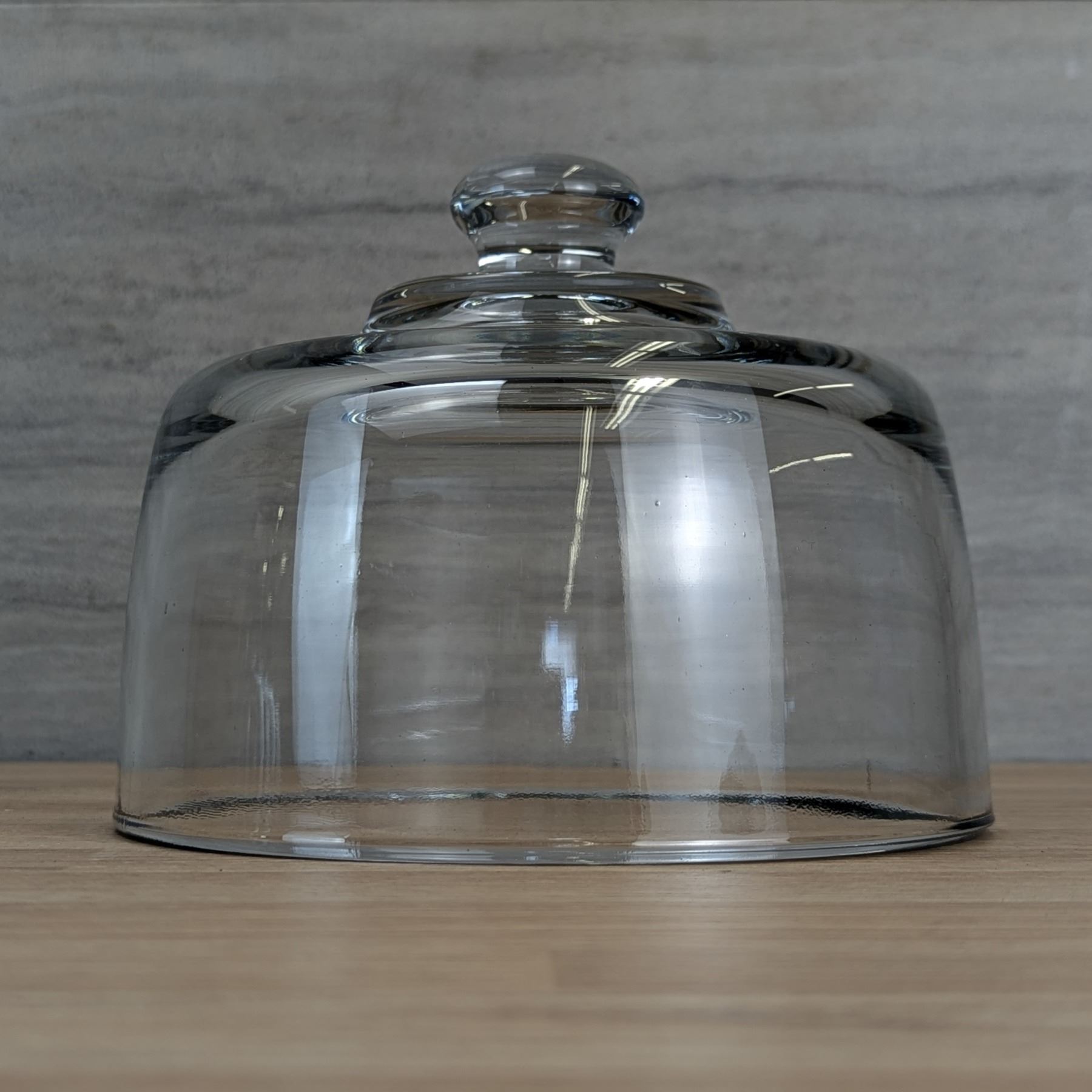 6.5" Dia Glass Cake Covers - Lot of 5 &L8 MC-2