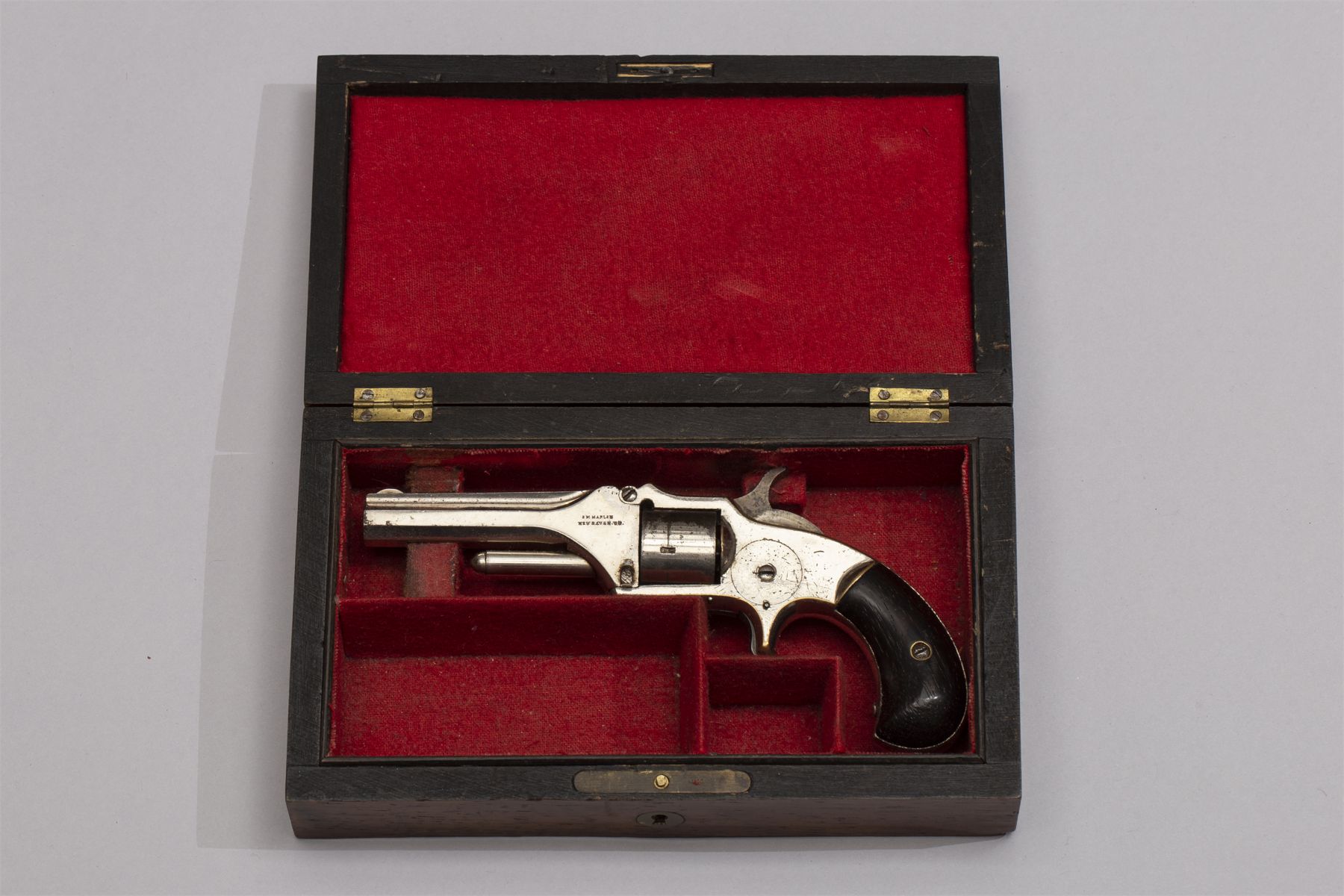 J.M Marlin XXX Standard 1872 Spur Triggered Revolver with Case