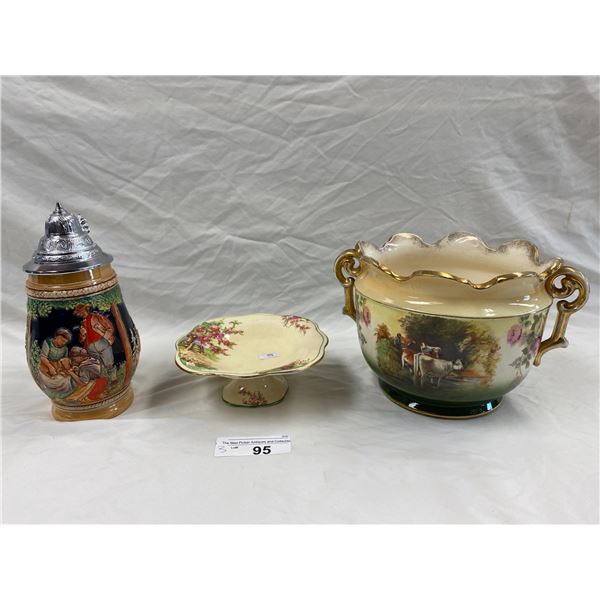 Misc Vintage Collectibles, Beer Stein, England Flower Pot, Royal Minton ...