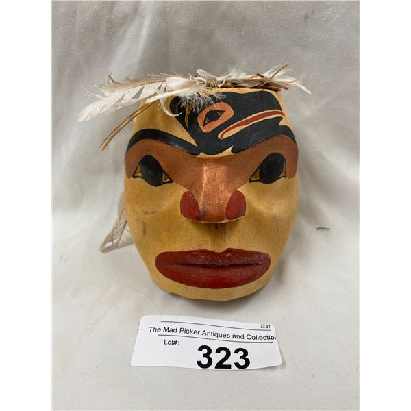 West Coast Native Style Carved Mask