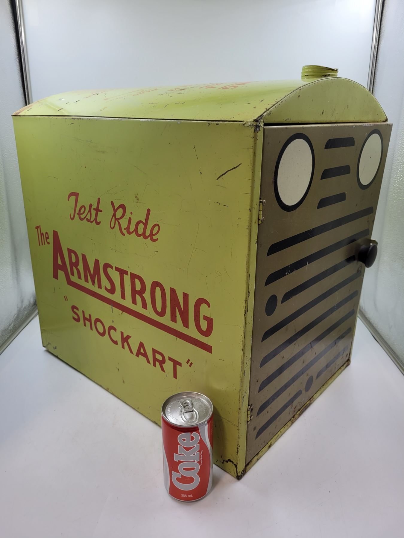 Vintage Armstrong Advertising Tin